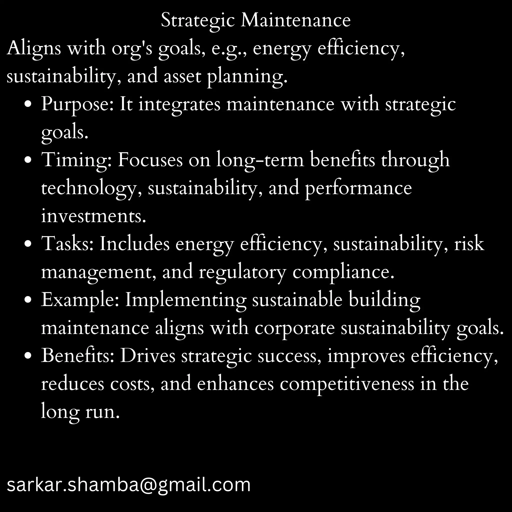 What is maintenance and types of maintenance | PDF