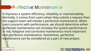 System maintenace , software maintenance | PPT