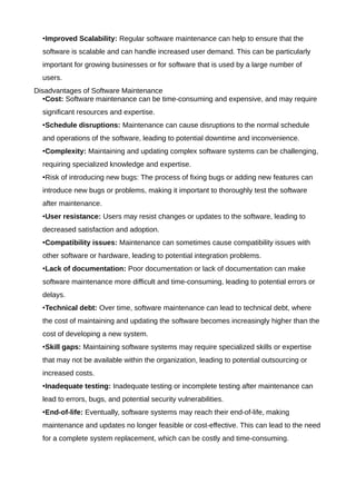 Software maintenance and Re-Engineering concepts | PDF