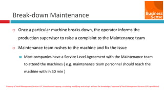 A Quick Guide to Maintenance Function | PDF