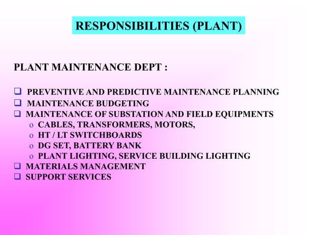 Basics of Electrical Engineering & Maintenance Practices | PPT