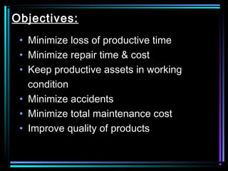 Maintenance management | PPT