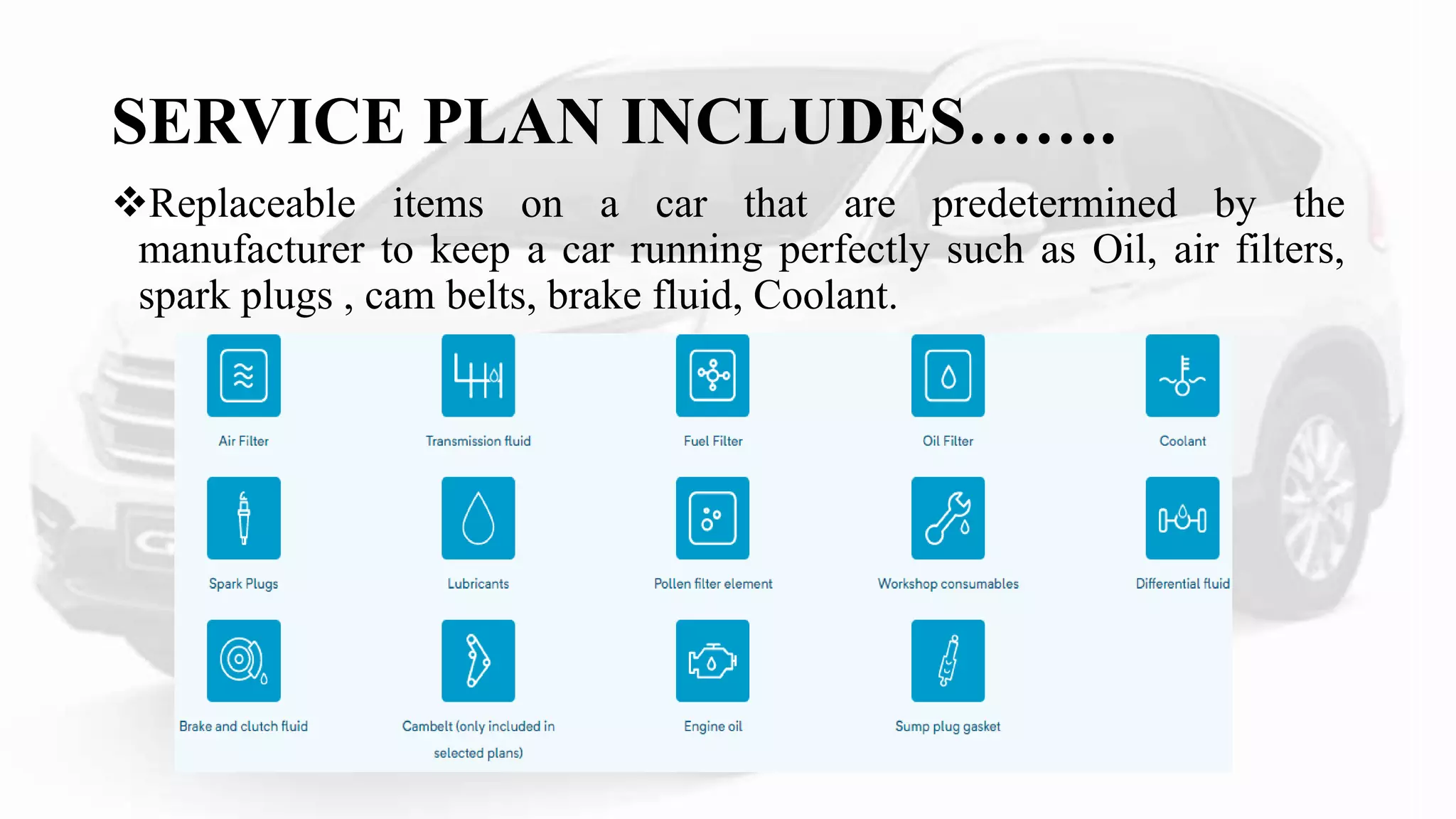 MAINTENANCE-TYPES-PLANS-AND-SCHEDULES-ON-4-WHEELED-CAR-1.pptx | Motor Insurance | Insurance