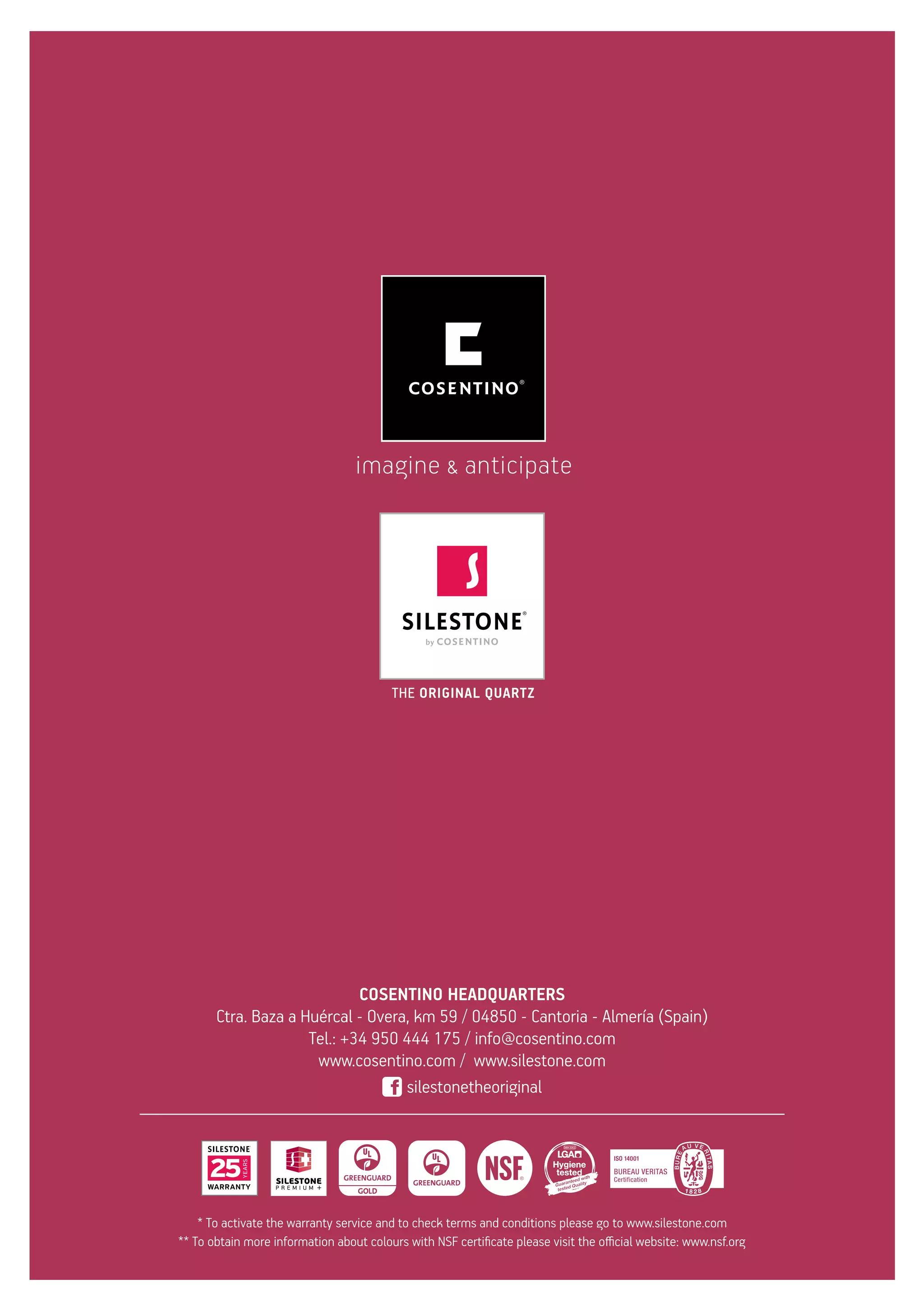 Silestone Maintenance use-en | PDF