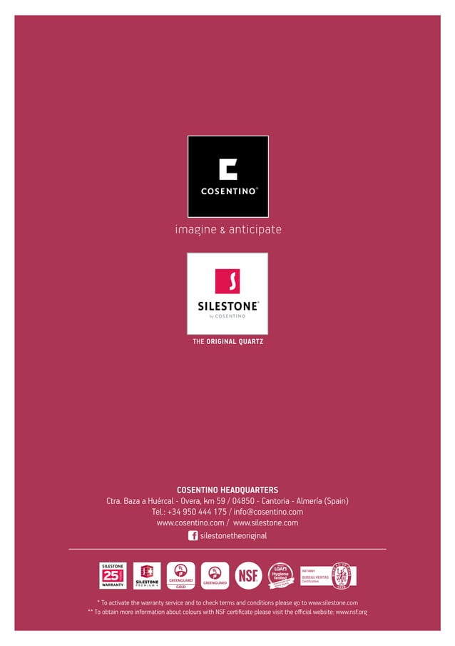 Silestone Maintenance use-en | PDF