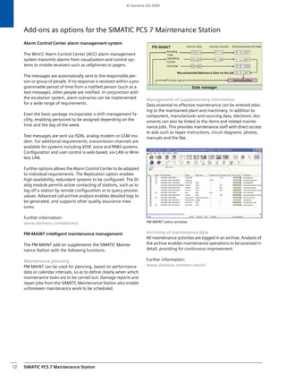 Maintenance 2sp | PDF