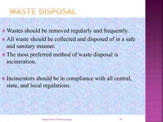 Maintenance and breeding of laboratory animals | PPTX