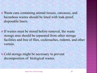 Maintenance and breeding of laboratory animals | PPTX