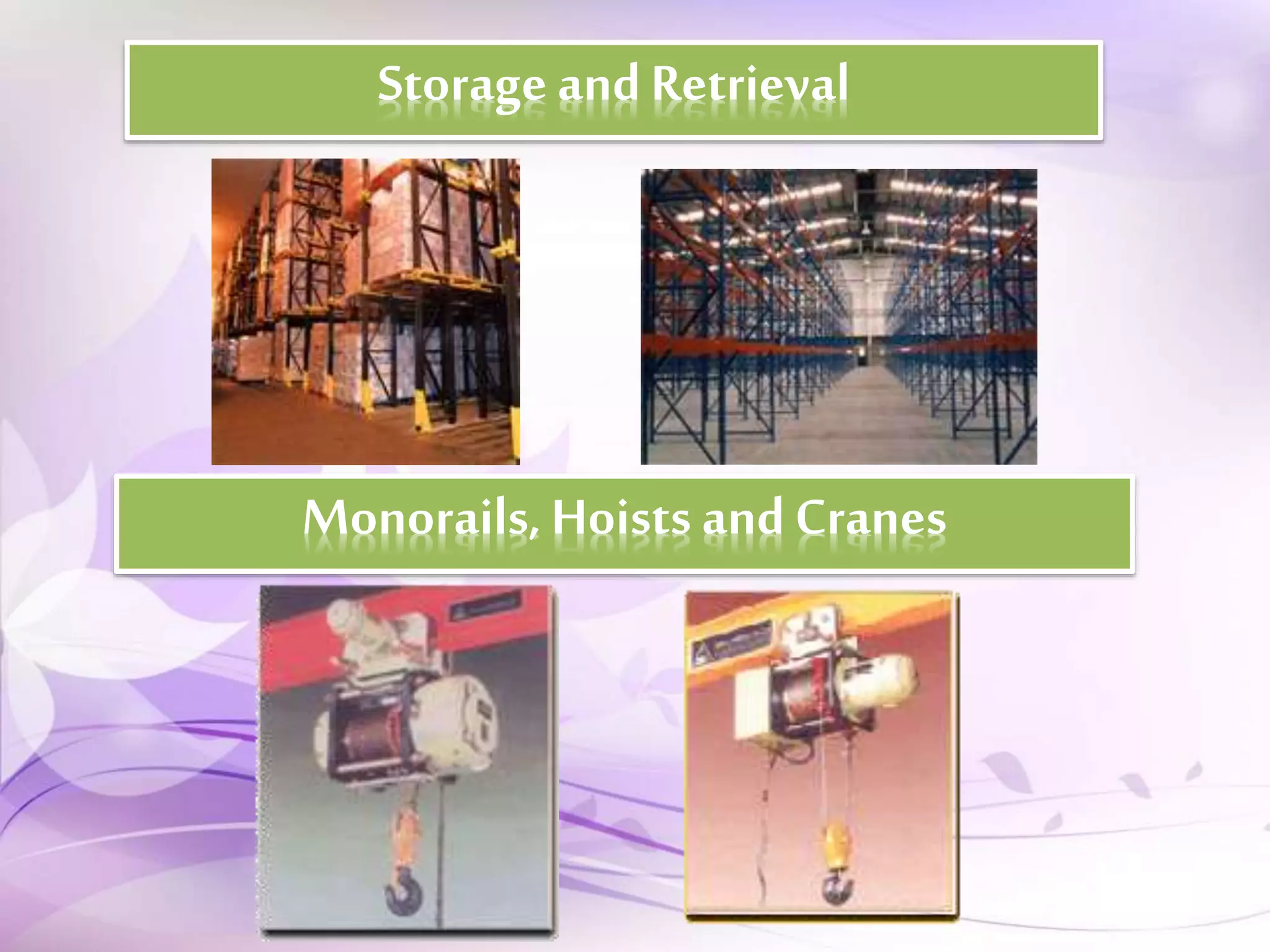 Maintenance and material handling methods (1) | PPTX