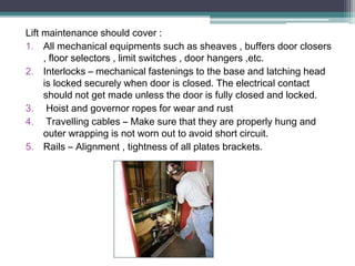 Maintenance and repair of buildings. | PPTX