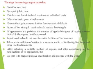 Maintenance and repair strategies | PDF