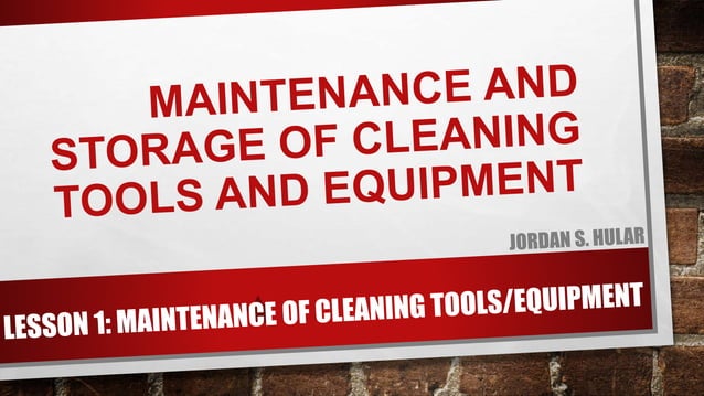 MAINTENANCE TOOLS AND EQUIPMENT Q3.pptx