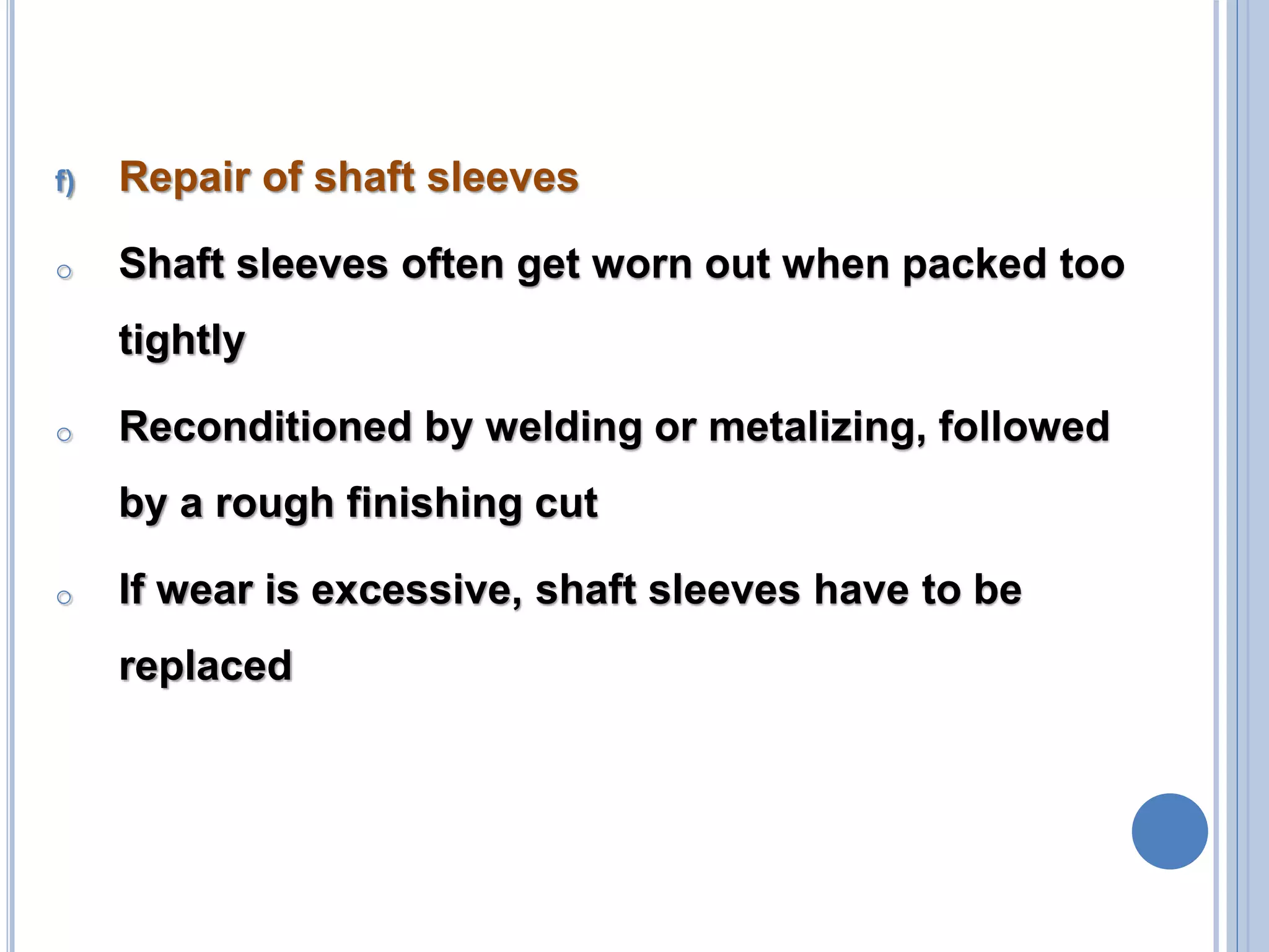 MAINTENANCE AND TROUBLESHOOTING OF CENTRIFUGAL PUMPS | PPTX