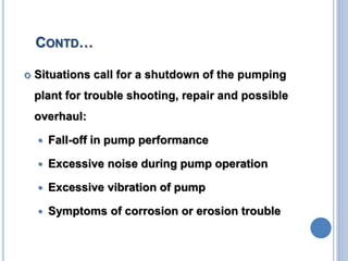 MAINTENANCE AND TROUBLESHOOTING OF CENTRIFUGAL PUMPS | PPTX
