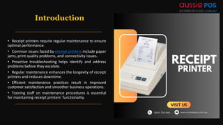 Maintenance and Troubleshooting Tips for Receipt Printers | PPT