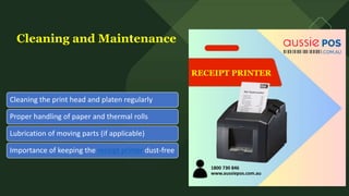 Maintenance and Troubleshooting Tips for Receipt Printers | PPTX