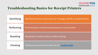 Maintenance and Troubleshooting Tips for Receipt Printers | PPT