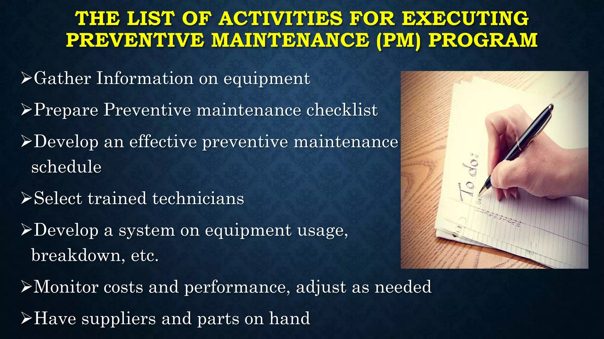 Maintenance best practices | PPT