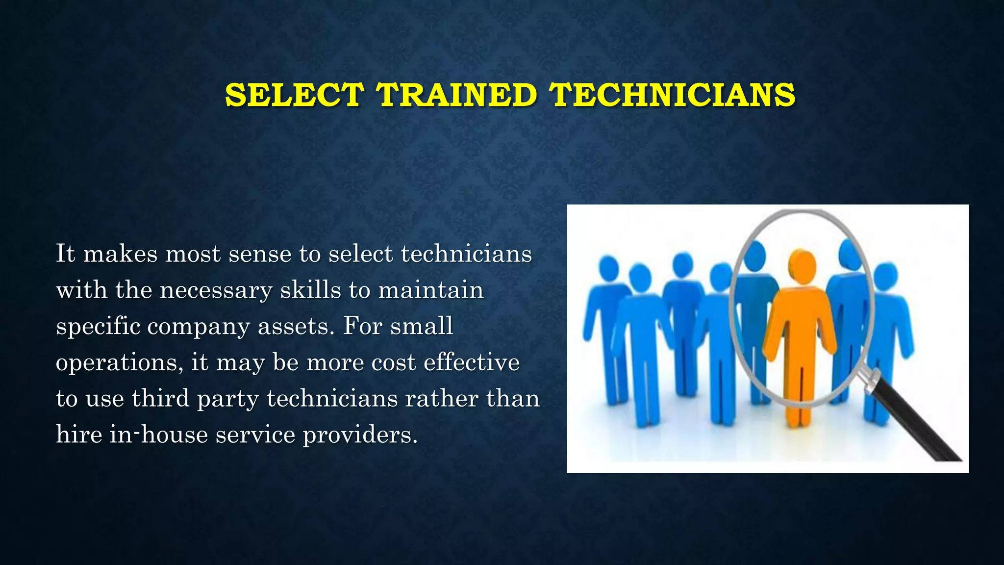 Maintenance best practices | PPT