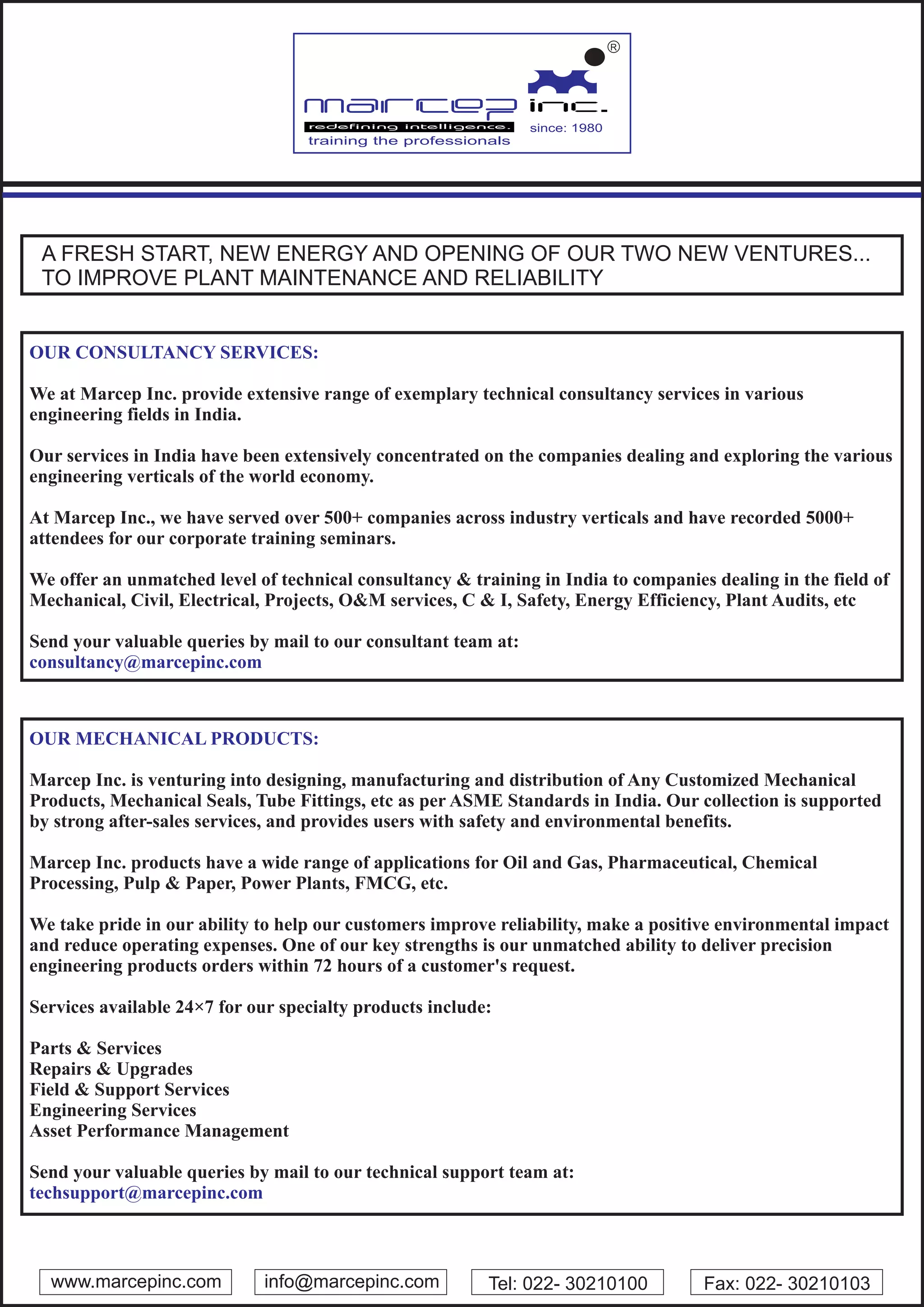 Maintenance contracting & outsourcing | PDF