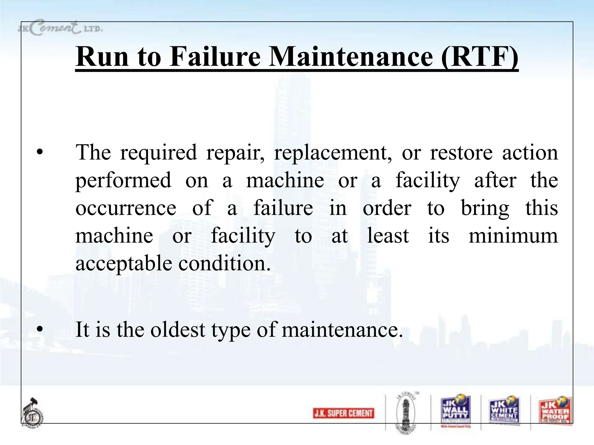 Standard Maintenance Practices , Types.ppt