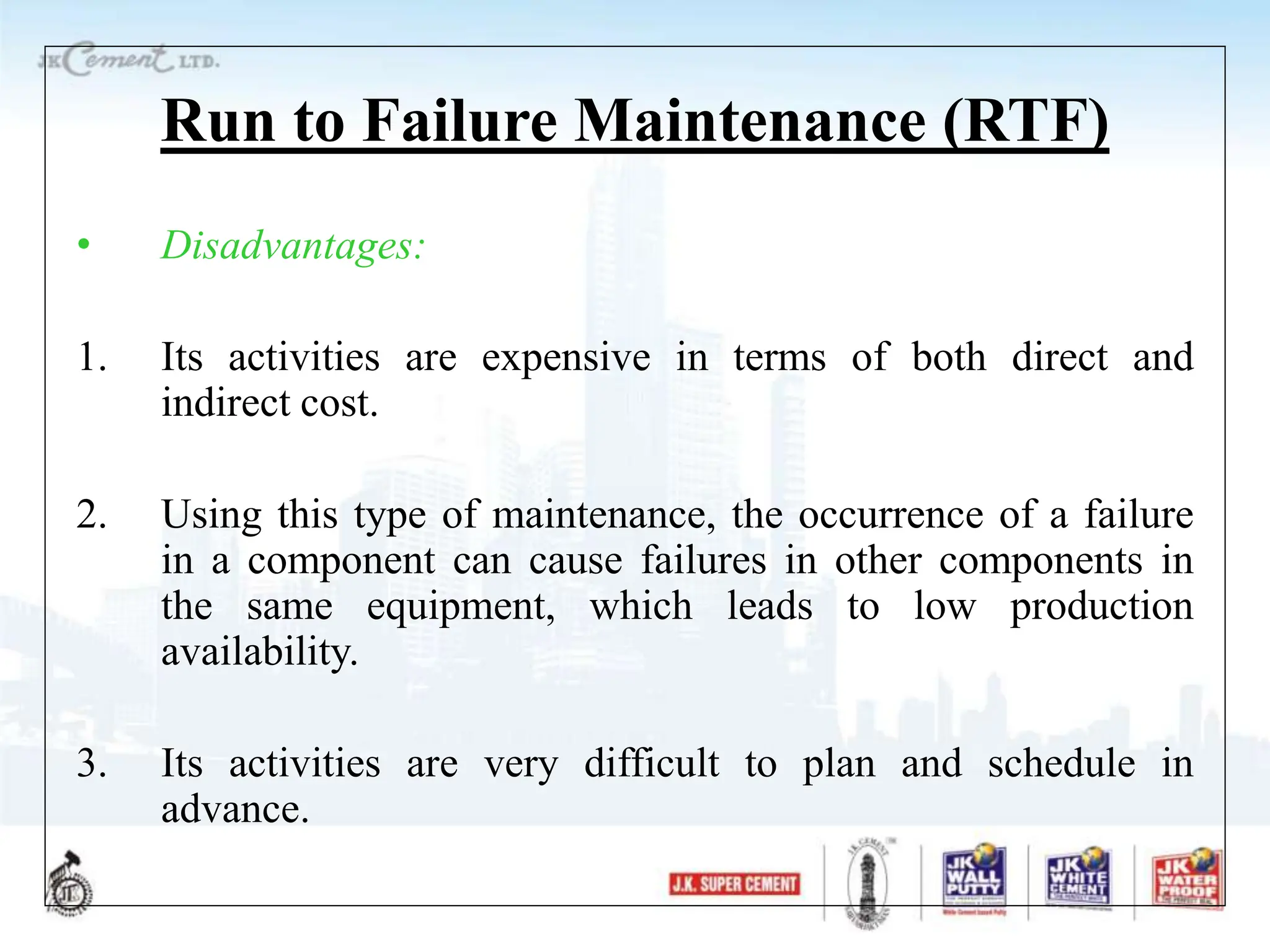 Standard Maintenance Practices , Types.ppt