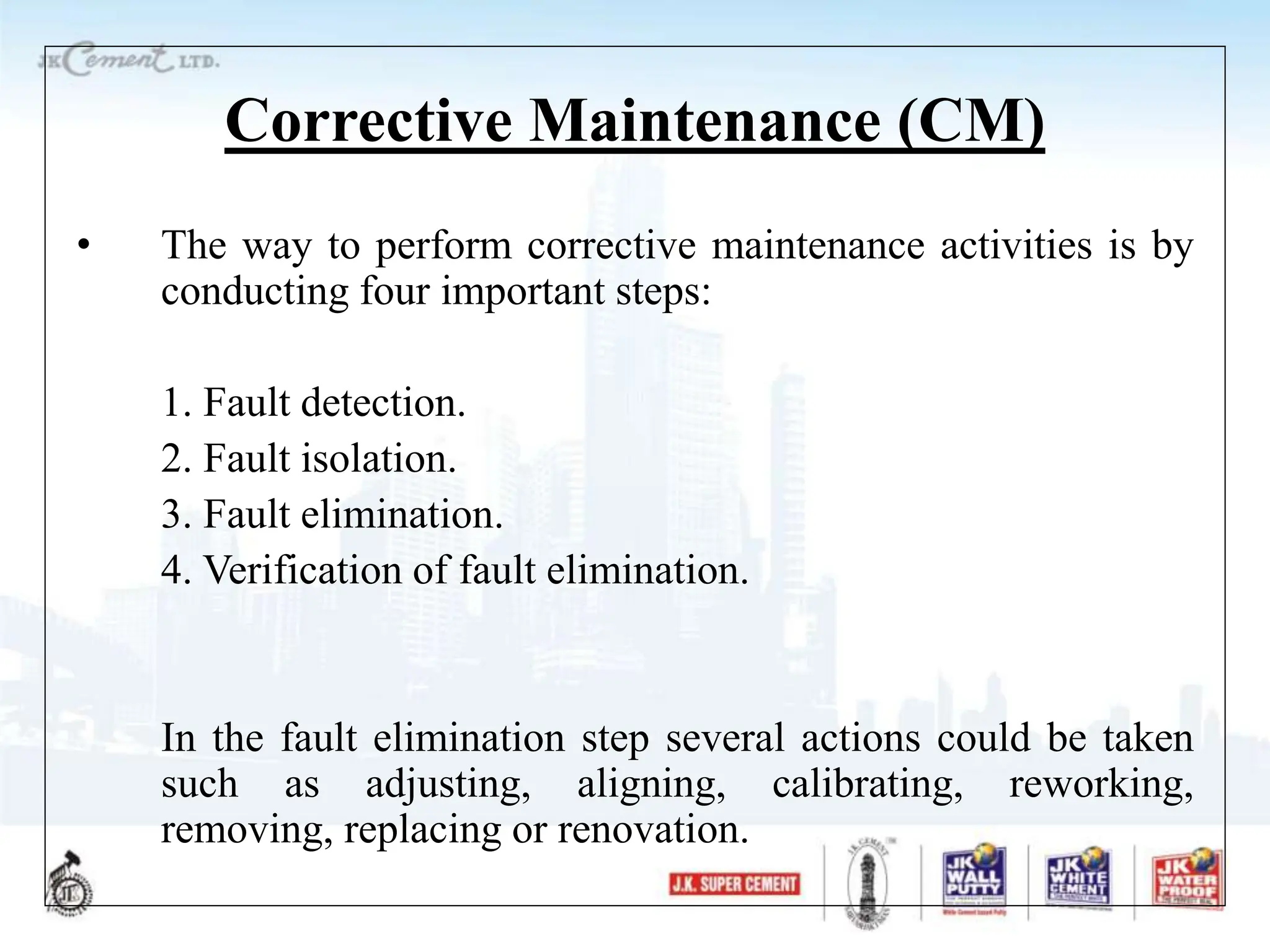 Standard Maintenance Practices , Types.ppt
