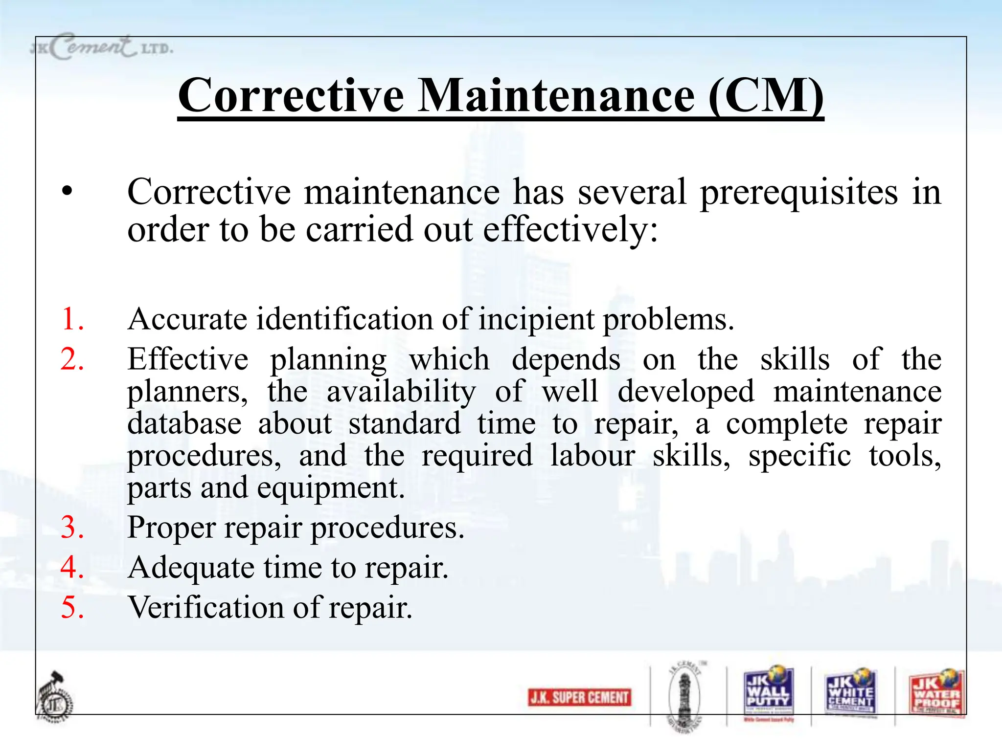 Standard Maintenance Practices , Types.ppt