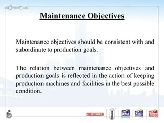 Standard Maintenance Practices , Types.ppt