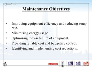 Standard Maintenance Practices , Types.ppt