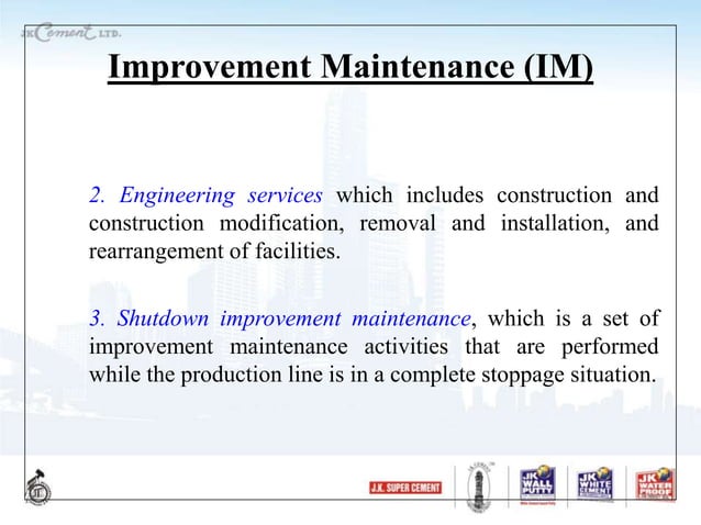 Standard Maintenance Practices , Types.ppt