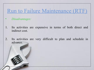 Maintenance Definition ppt for better understanding | PPT