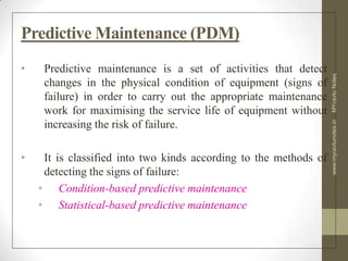 Introduction to maintenance and its types | PDF