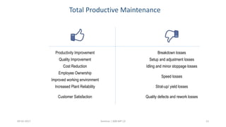 Maintenance engineering | PPTX