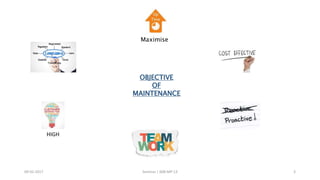 Maintenance engineering | PPTX