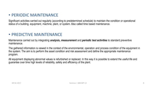 Maintenance engineering | PPTX