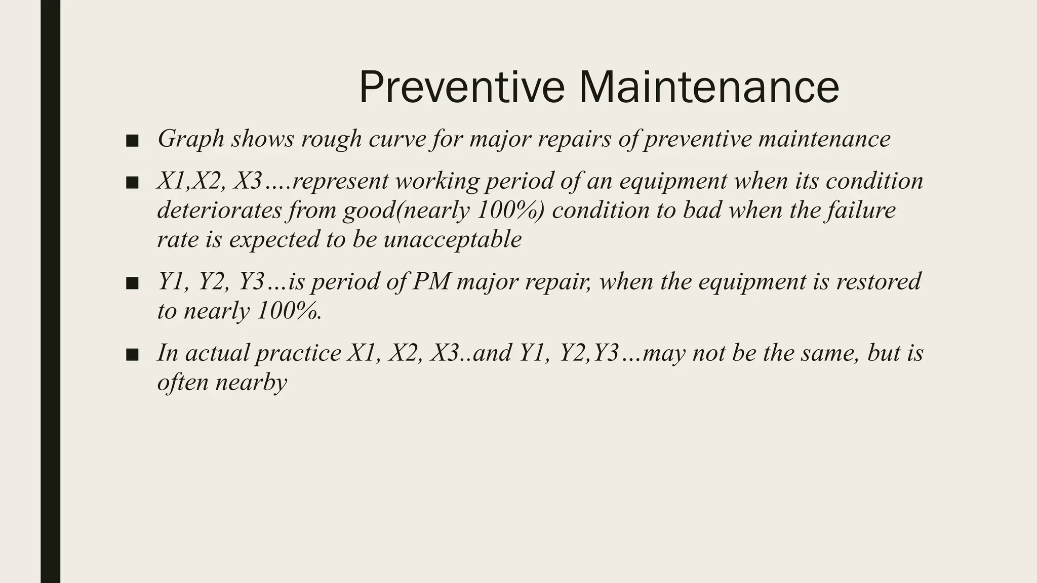 Maintenance Strategy, Types of Maintenance | PDF