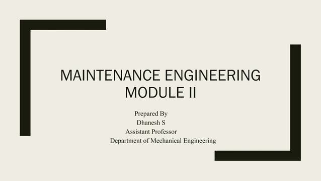 Maintenance Strategy, Types of Maintenance | PDF
