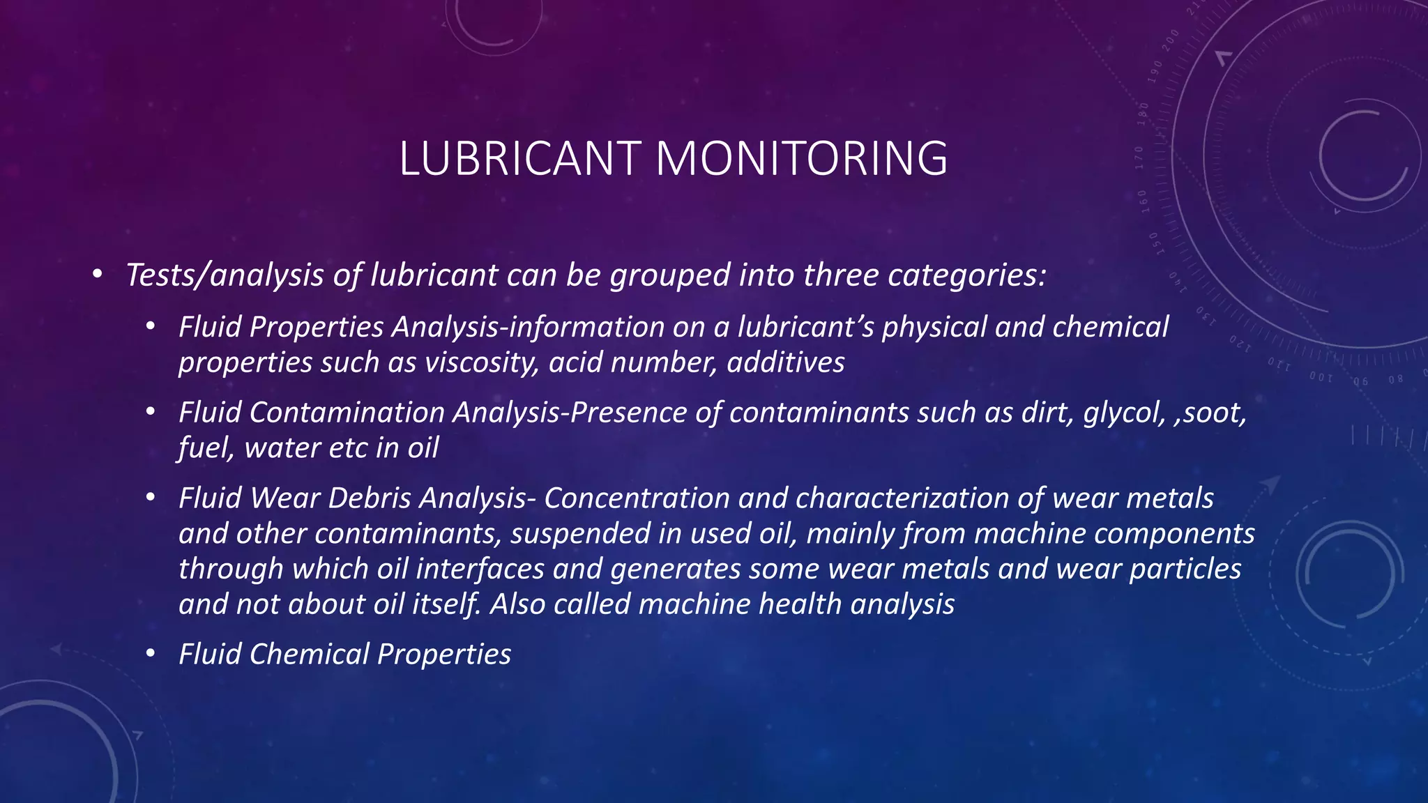 Lubricant Monitoring-Ferrography | PDF