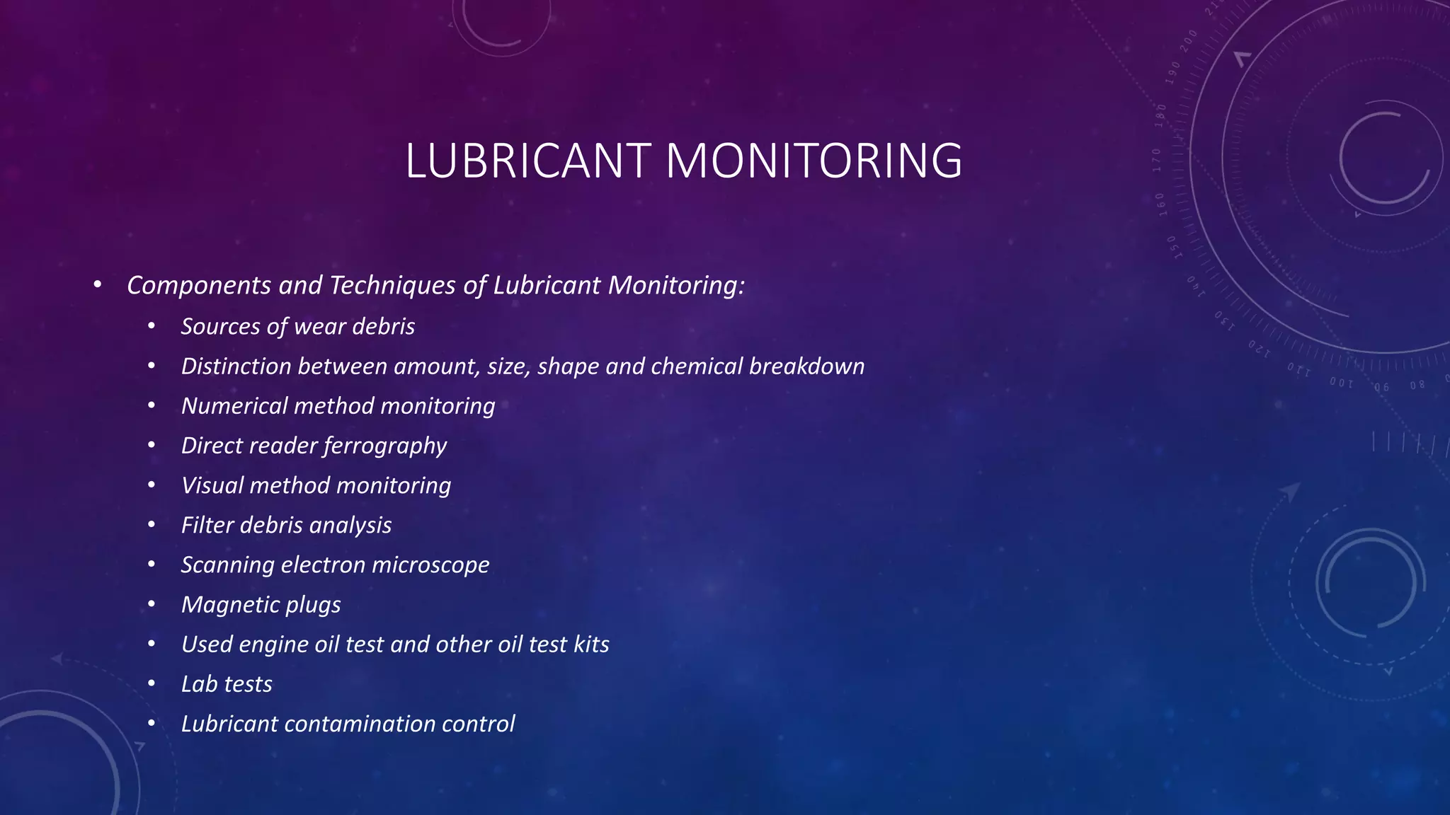 Lubricant Monitoring-Ferrography | PDF