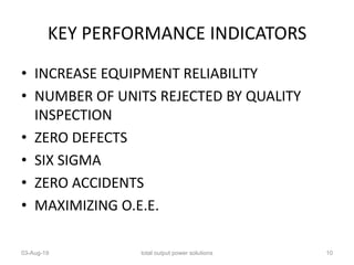 Maintenance evaluation ....... Strategy, Aspects | PDF