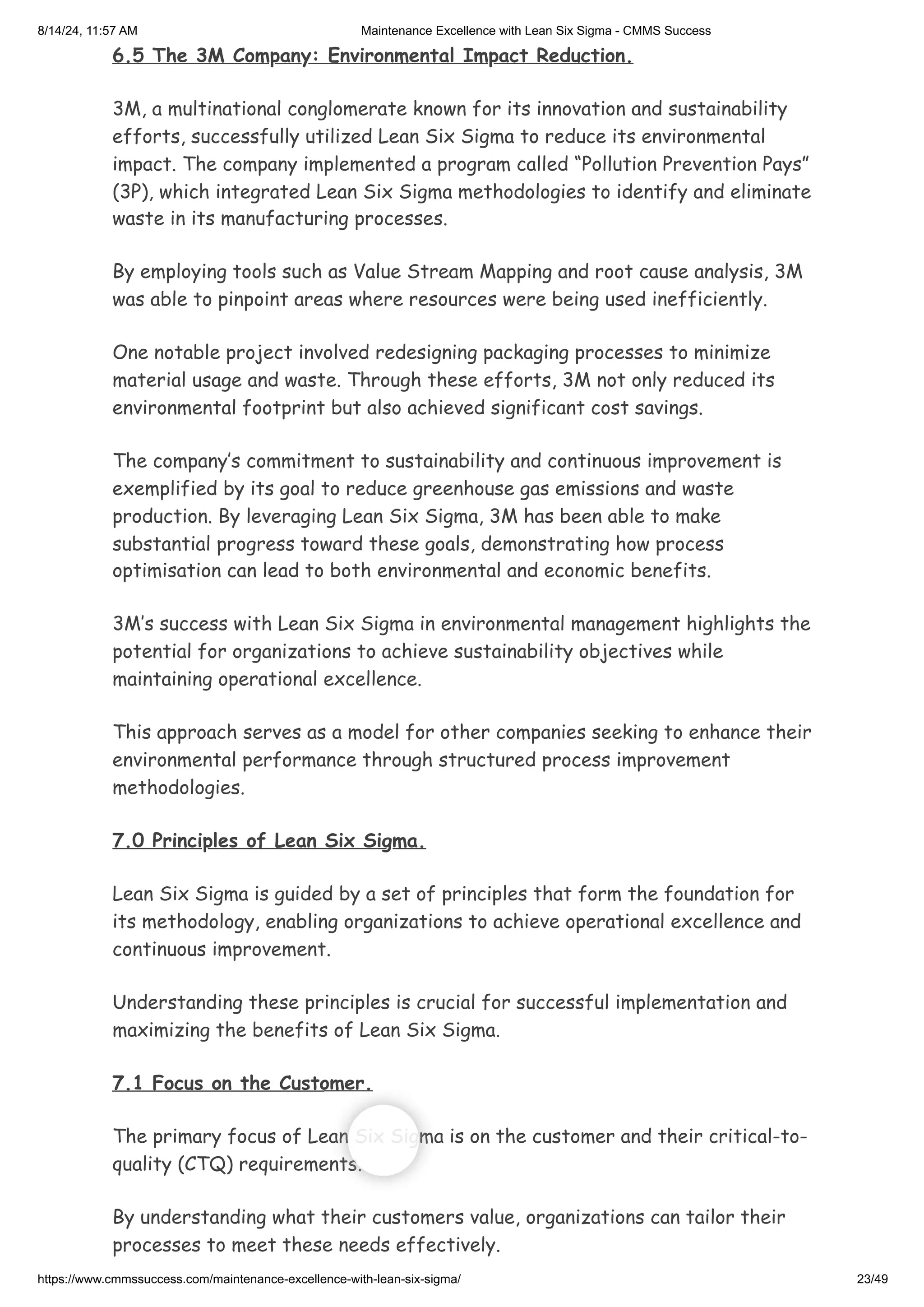 Maintenance Excellence with Lean Six Sigma.pdf