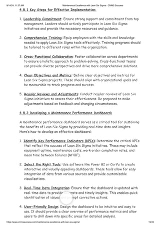 Maintenance Excellence with Lean Six Sigma.pdf
