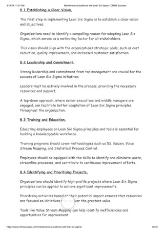 Maintenance Excellence with Lean Six Sigma.pdf