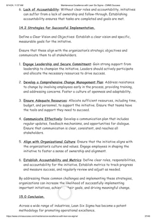 Maintenance Excellence with Lean Six Sigma.pdf