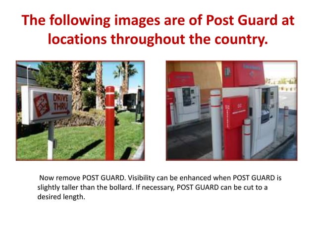 Maintenance free Bollard Protection | PPTX