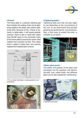 Maintenance guide Hisaka | PDF