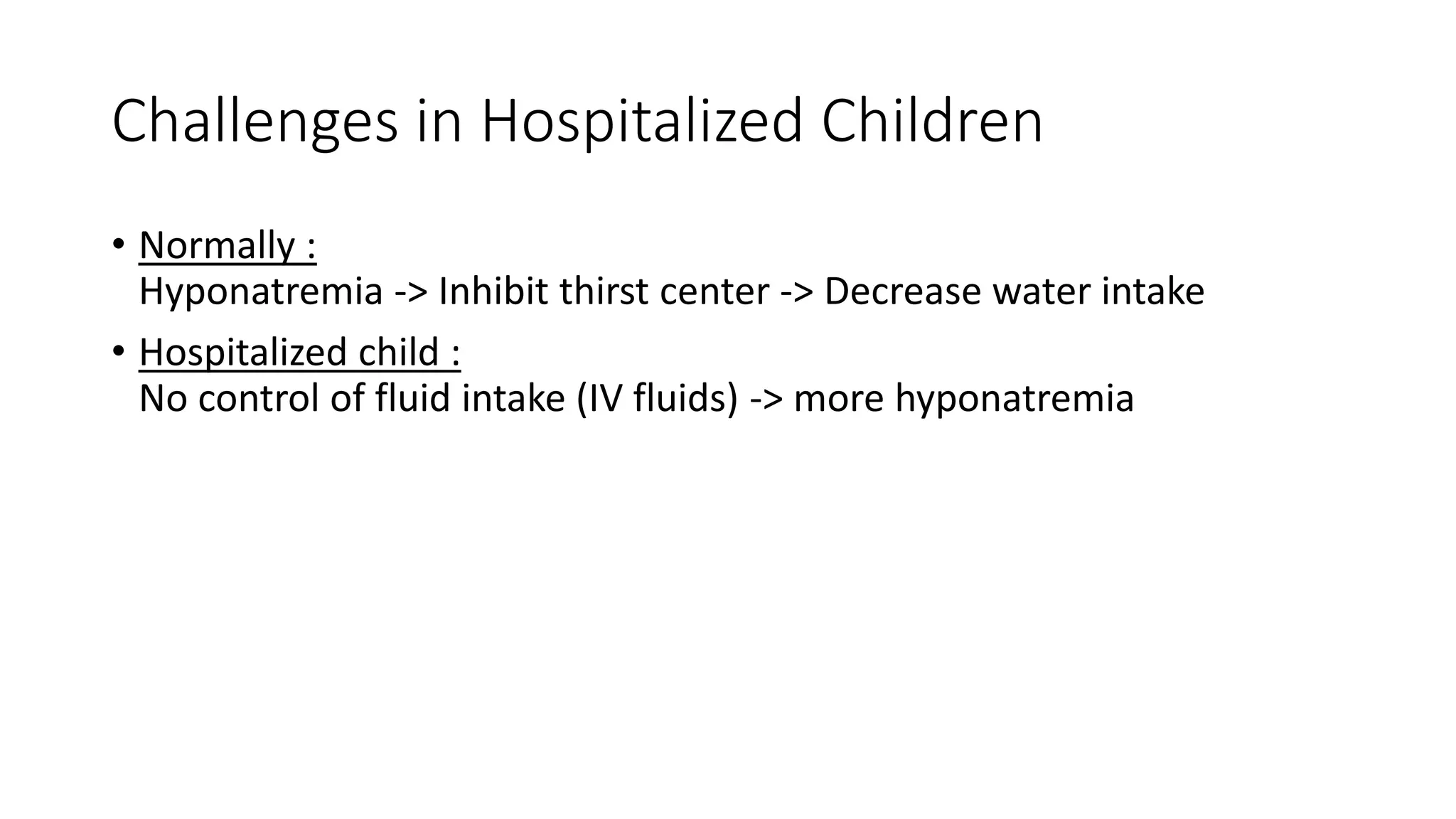 Maintenance IV fluids in pediatrics | PPT