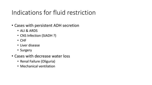 Maintenance IV fluids in pediatrics | PPT