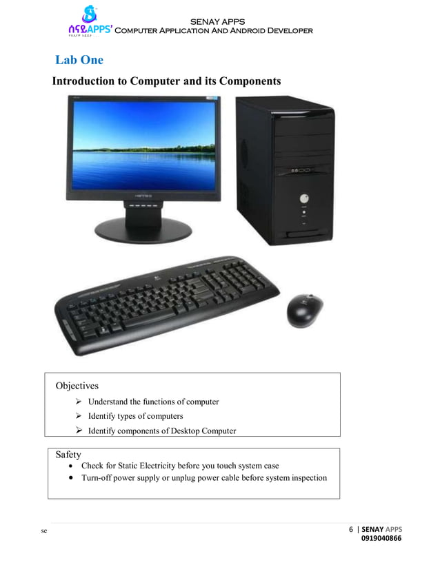 Computer Hardware & Software Lab Manual 1 | PDF